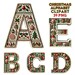 Christmas Ornament Alphabet Clipart: Festive Letters & Numbers (PNG ...