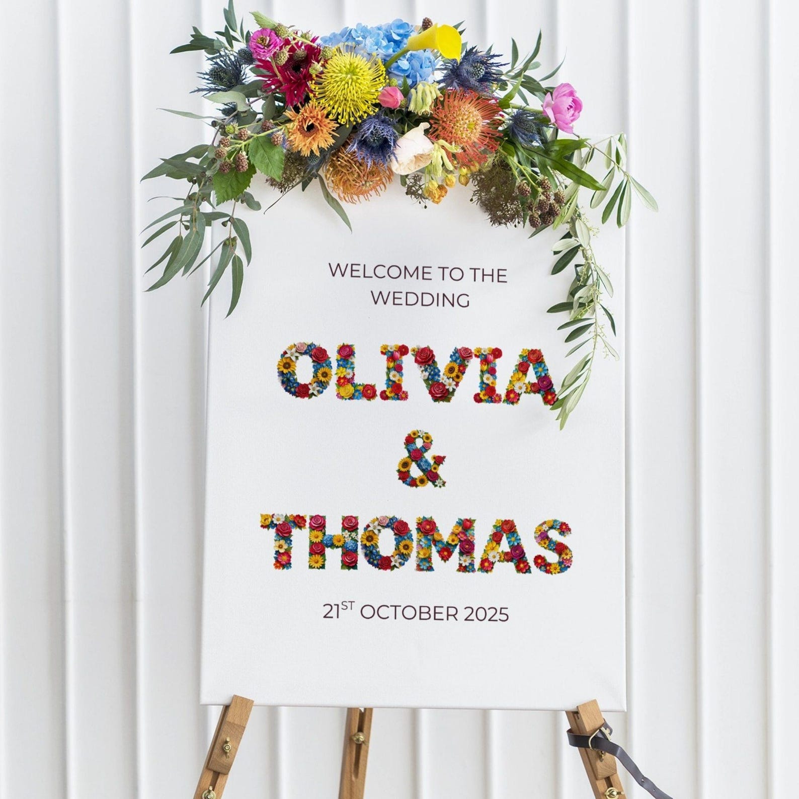 Floral Alphabet PNG Clipart: Colorful Flower Letters & Numbers (instant ...