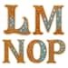 Ranch Nouveau Tooled Leather Alphabet PNG | Western Floral Letters ...