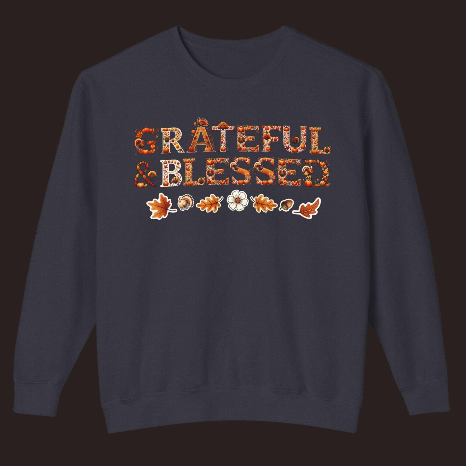 Thanksgiving Watercolor Alphabet Clipart: Pumpkin Turkey Letters ...