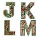 Christmas Ornament Alphabet Clipart: Festive Letters & Numbers (PNG ...