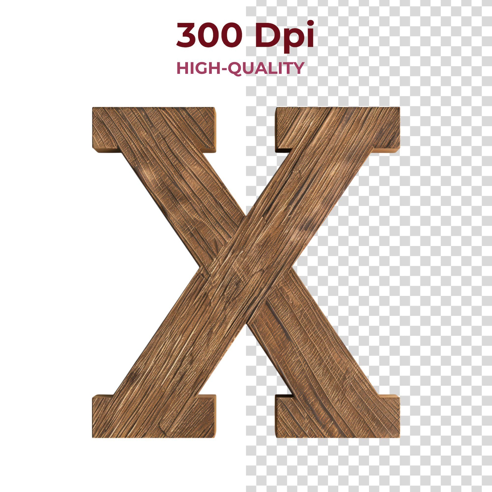 Rustic Oak Wood Alphabet Clipart: Farmhouse Font (PNG Digital Download ...