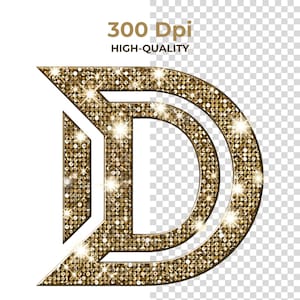 Glamorous Sequin Alphabet PNG, Gold Glitter Art Deco Letters, Roaring ...