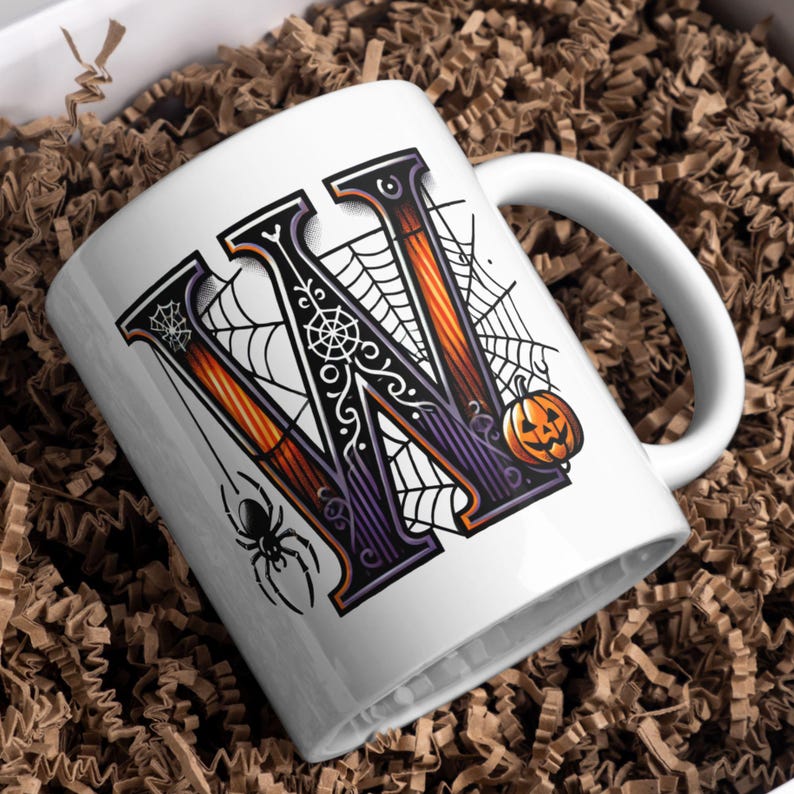 Halloween Cobwebs Alphabet | Spooky Letters & Numbers Clipart Set. - Etsy