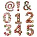 Christmas Ornaments Alphabet PNG: Festive Bauble Letters (instant ...