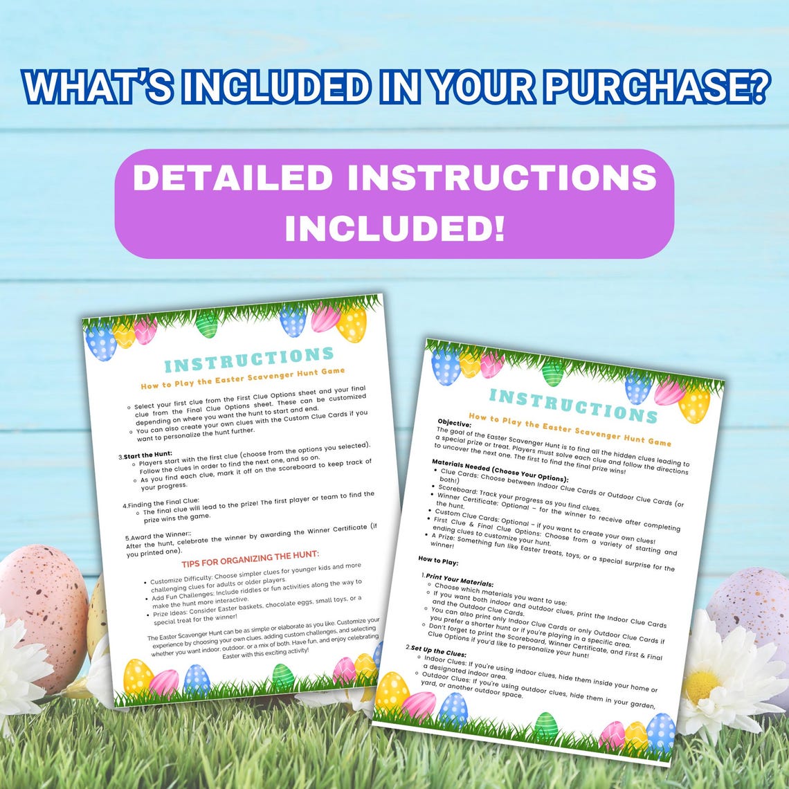Easter Scavenger Hunt Clues for Kids, 72 Riddles (printable) - Etsy