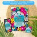 Editable Hawaiian Birthday Party Invitation Aloha Birthday Invitation ...