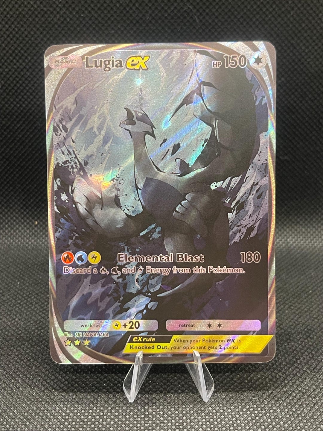 Lugia Ex - Pokemon TCG Pocket Custom Card HOLO - Etsy