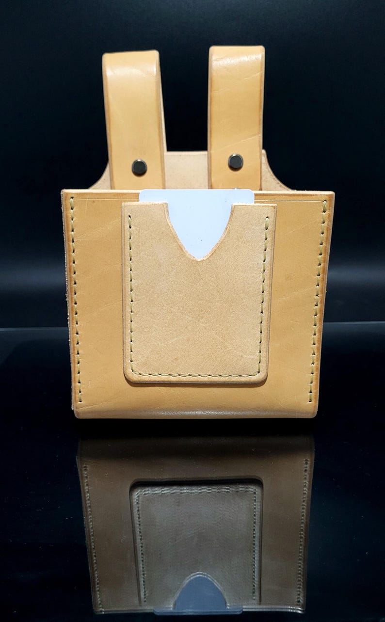 Hand-stitched Leather Shotgun Shell Box Holder 12G - Etsy