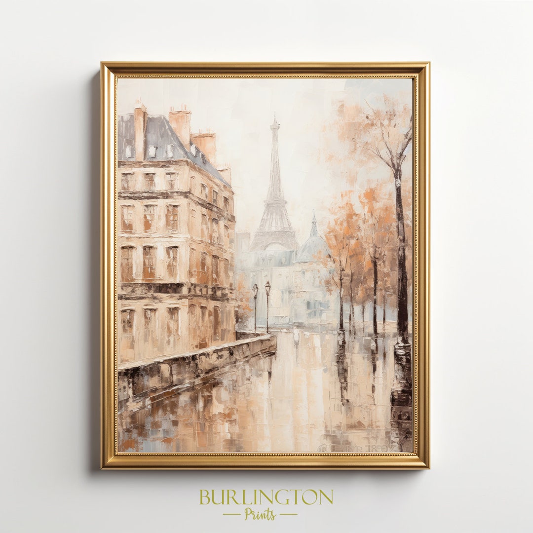 Paris Cityscape Printable Digital Print Paris in Spring Print Paris ...