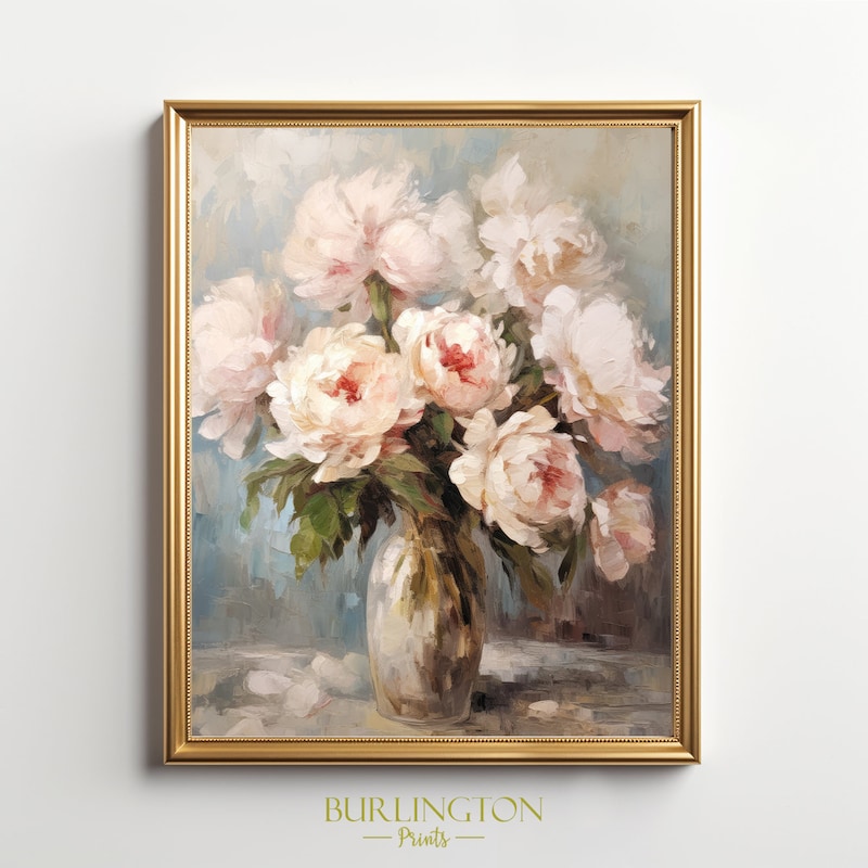 Claude Monet Peonies - Etsy