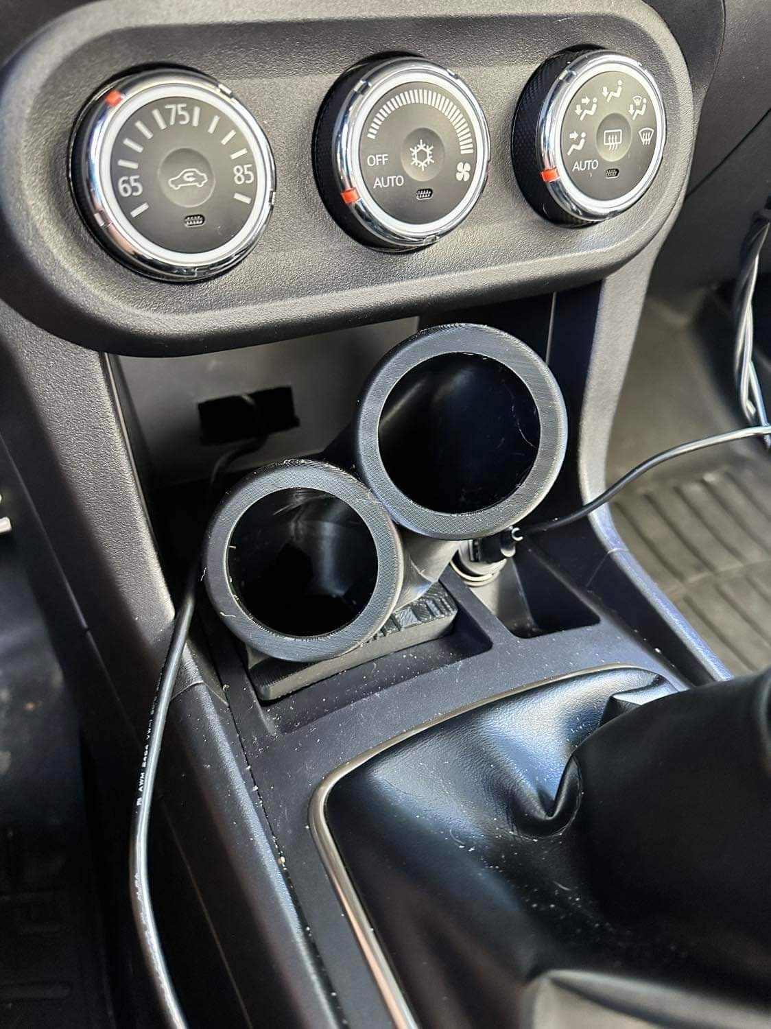 Evo X Dual 52mm Ash Tray Gauge Pod - Etsy