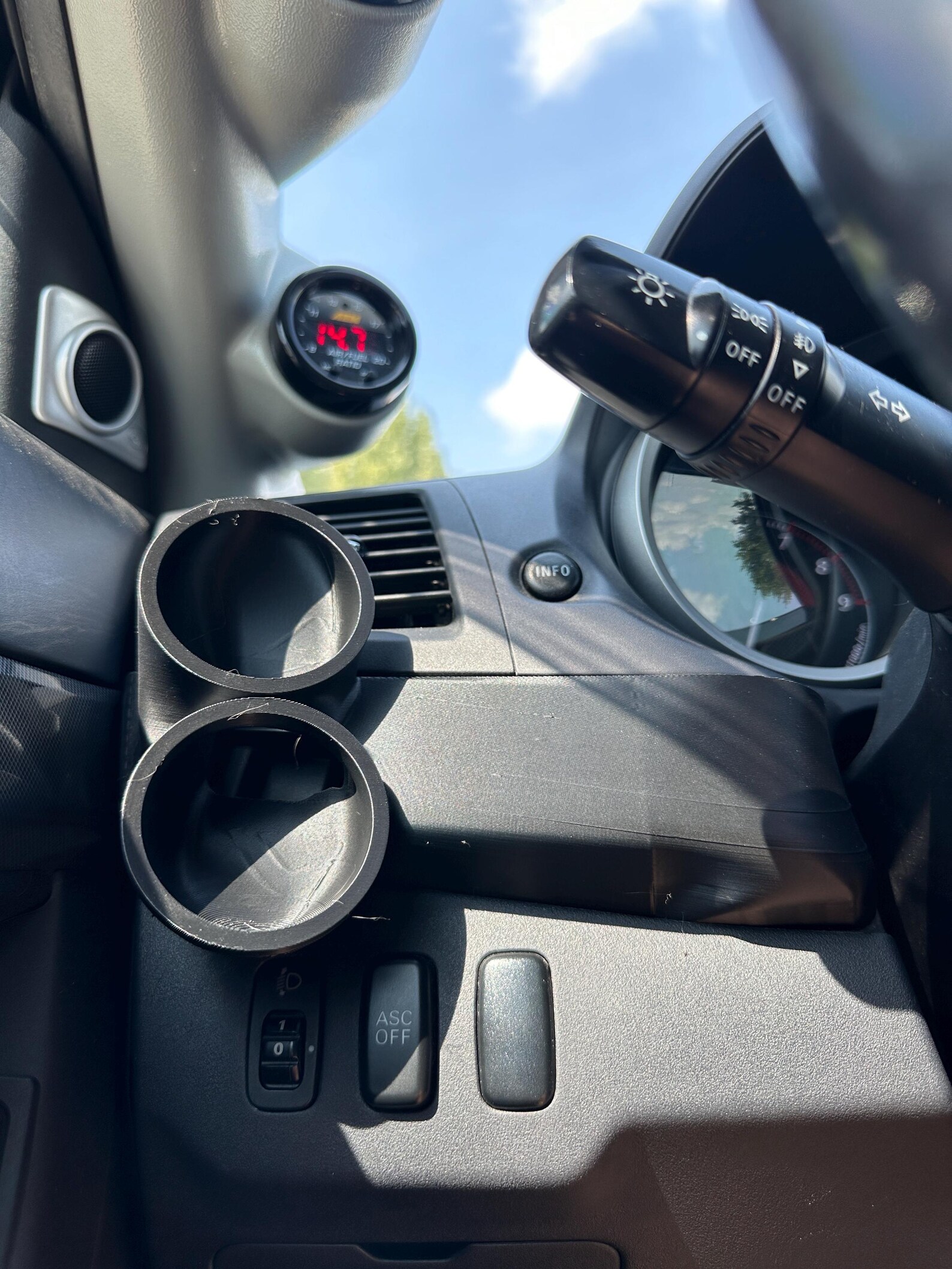 Evo 10 Double 52mm Dash Trim Gauge Pod LHD for AEM X-series Only - Etsy