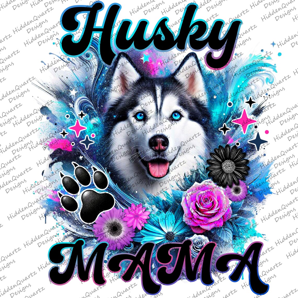 Husky Mama PNG, Husky Dog Sublimation Designs, Husky Digital Design ...