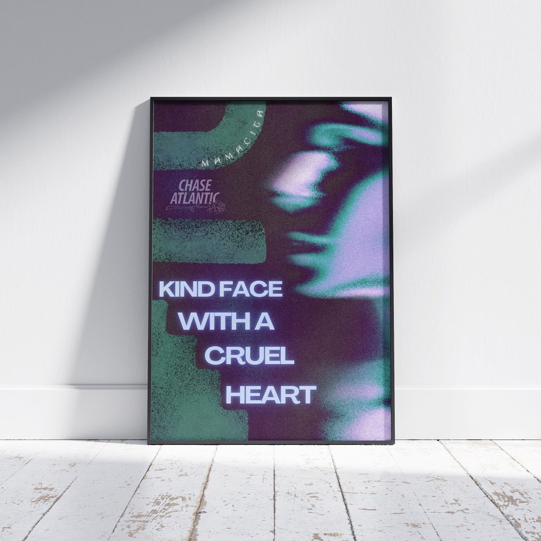 Chase Atlantic Poster, Mamacita Lyrics Poster, Alternative R&B Wall Art ...