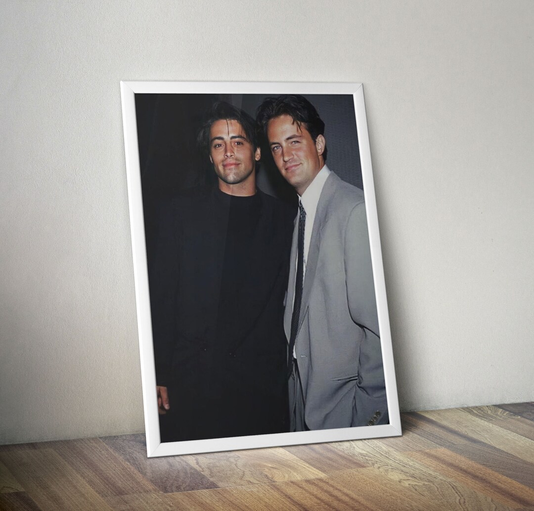 Matthew Perry and Matt Leblanc Poster : Friends TV Show Poster ...