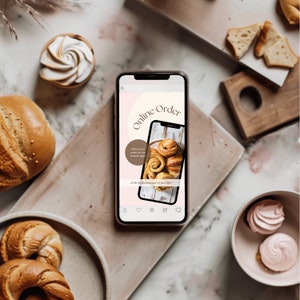 Phone Invitation Mockup, PSD Smart Object Phone Screen Mockup, Phone or ...