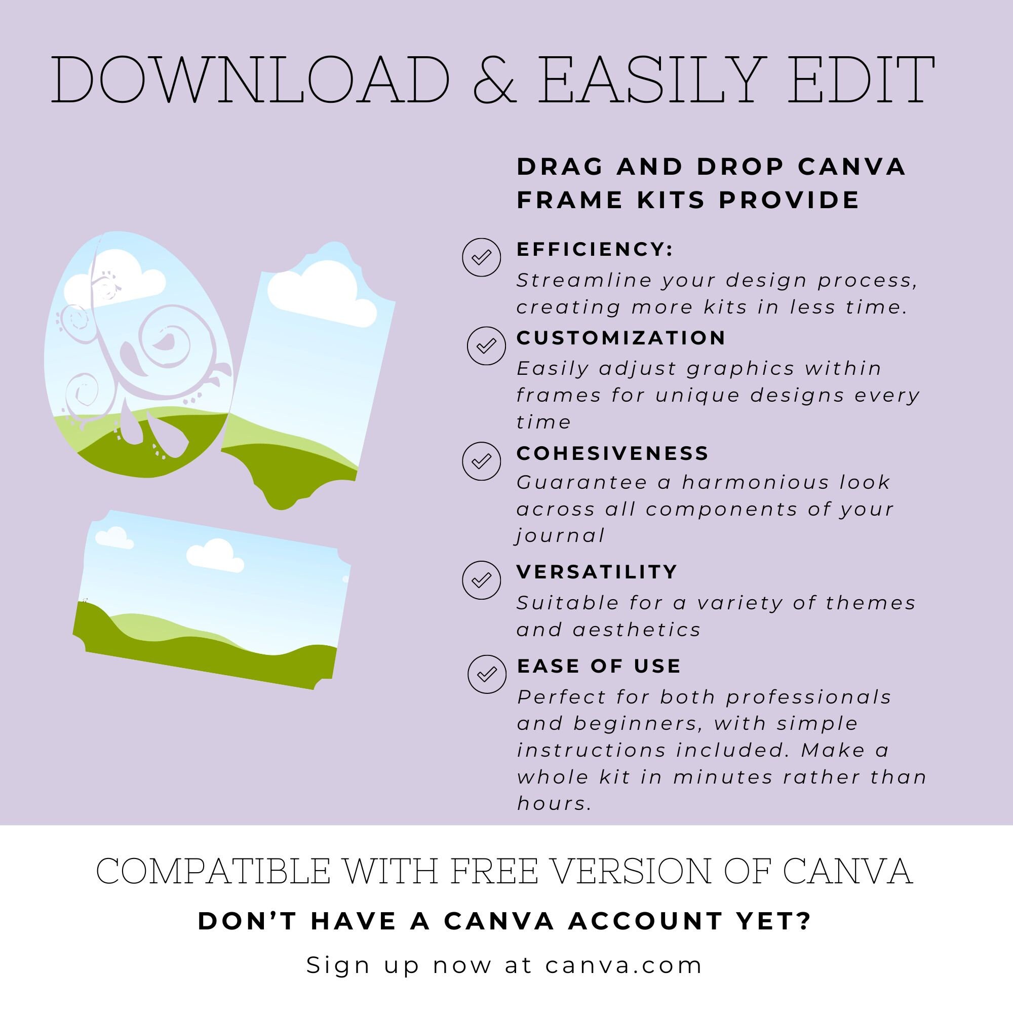 Canva Frames Junk Journal Tags, Drag and Drop Vintage Labels, Junk ...