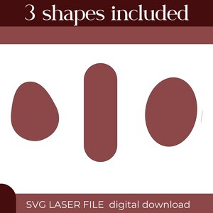 Oval Shape SVG, Oval Frame SVG Laser Cut File, Commercial Use Vector ...