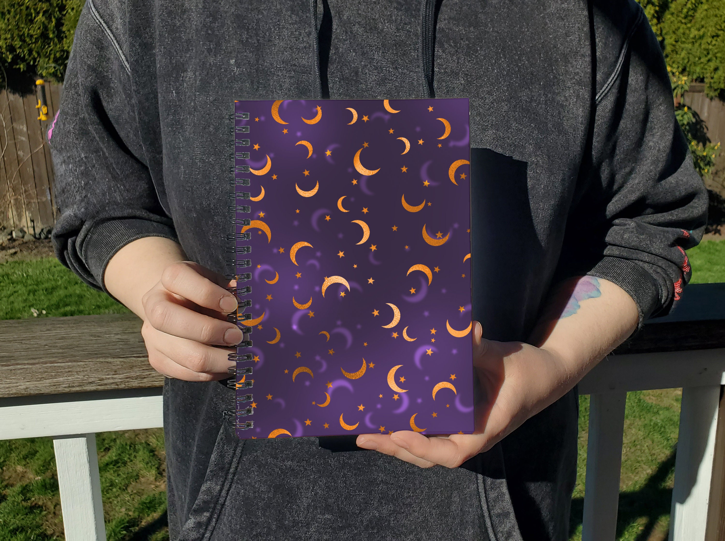Spiral Notebook Mockup Psd, Notebook Mockup Smart Object, Spiral Bound ...