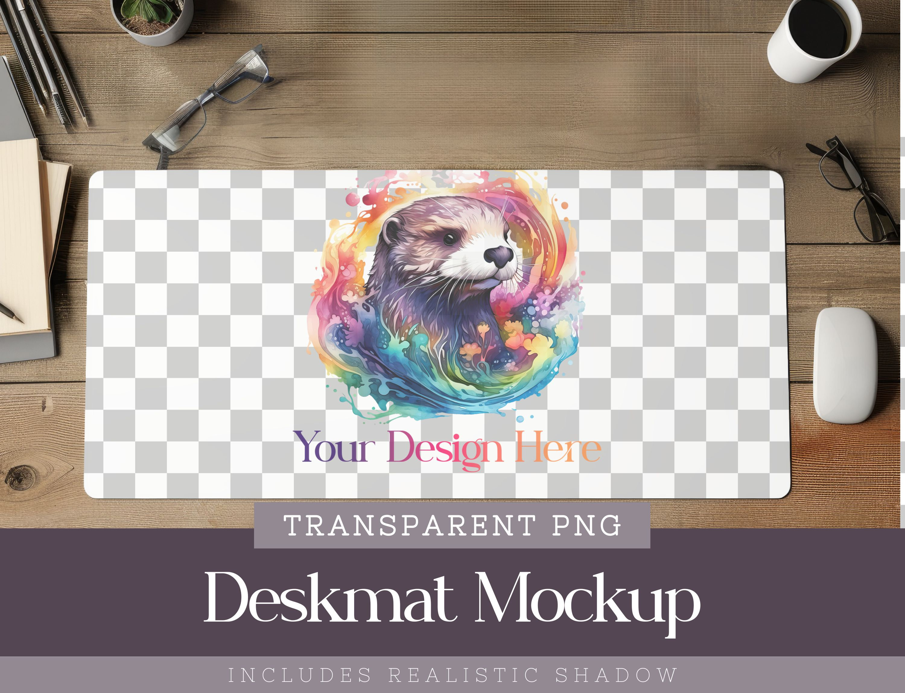 Deskmat Mockup Canva, Transparent PNG Mockup, Canva Desk Mat Mockup ...