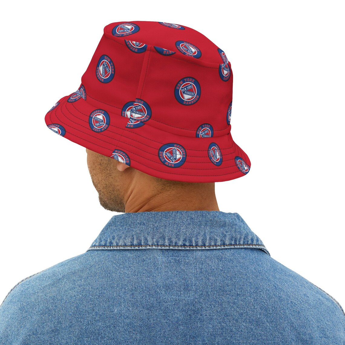 New York Rangers Bucket Hat, Custom Bucket Hat, Unisex Bucket Hat ...