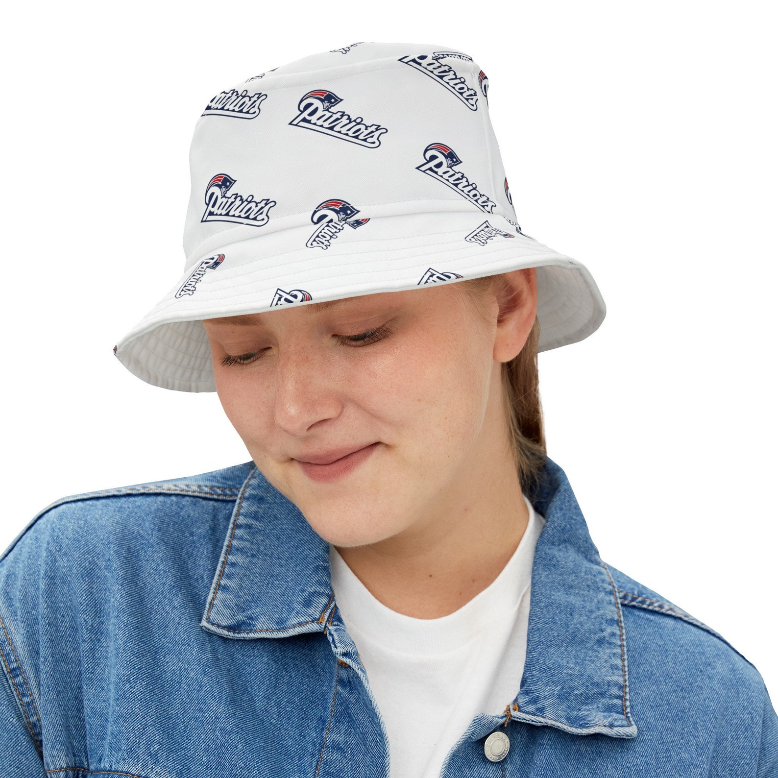 New England Patriots Bucket Hat, Custom Bucket Hat, Unisex Bucket Hat ...