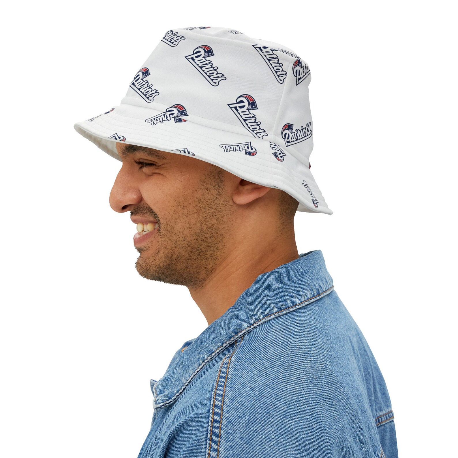 New England Patriots Bucket Hat, Custom Bucket Hat, Unisex Bucket Hat ...