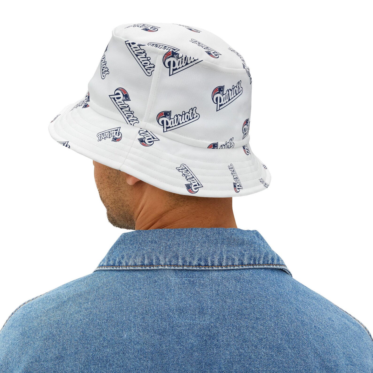 New England Patriots Bucket Hat, Custom Bucket Hat, Unisex Bucket Hat ...