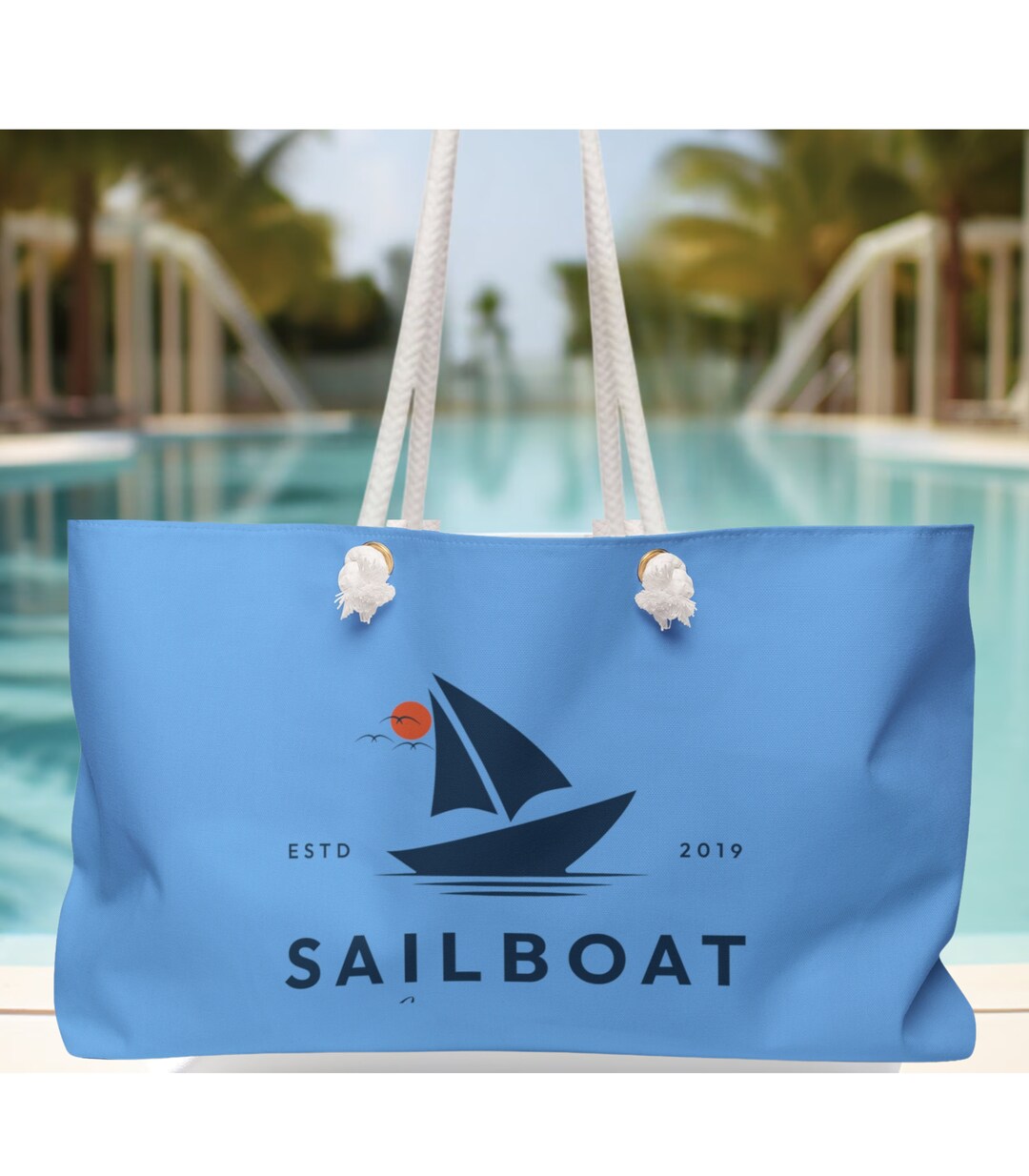 Sailboat Boat Bag, Custom Boat Bag, Unique Boat Bag, Gift Idea, Gift ...