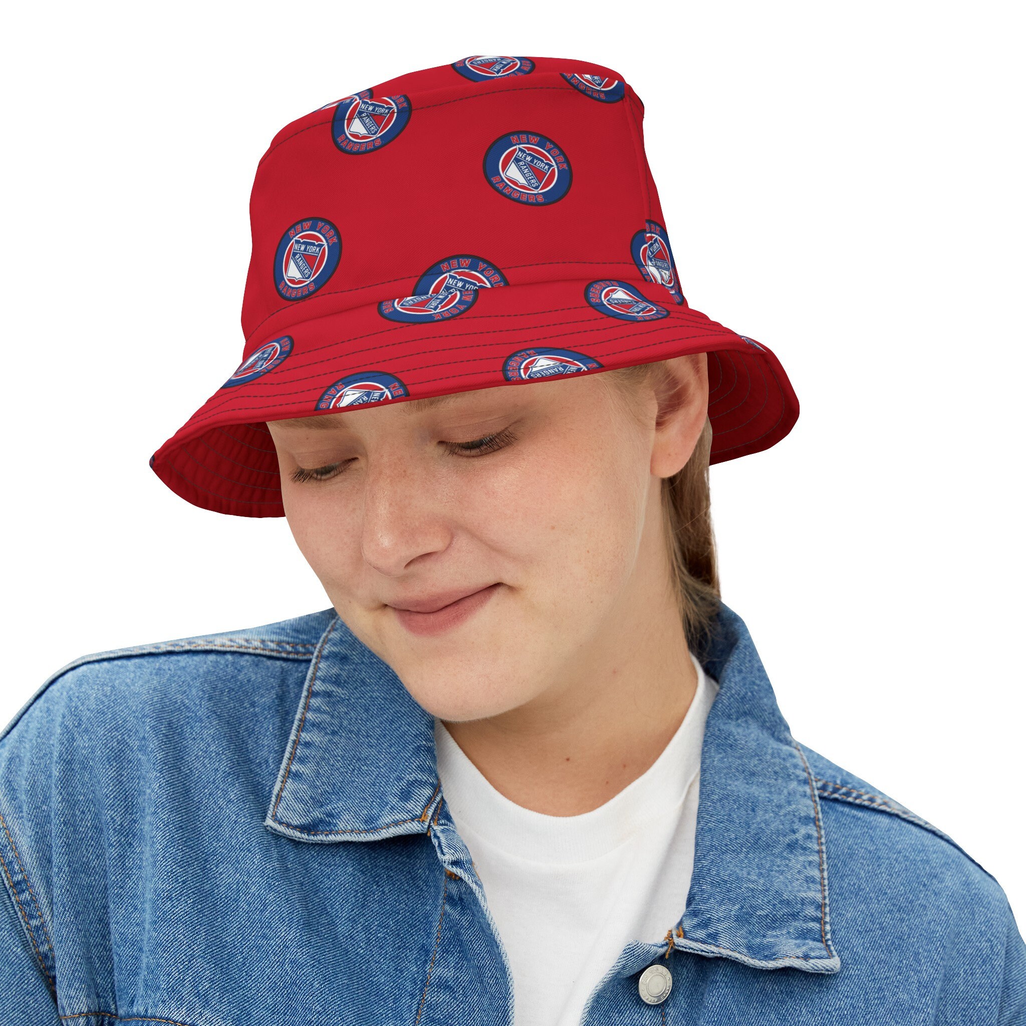 New York Rangers Bucket Hat, Custom Bucket Hat, Unisex Bucket Hat ...
