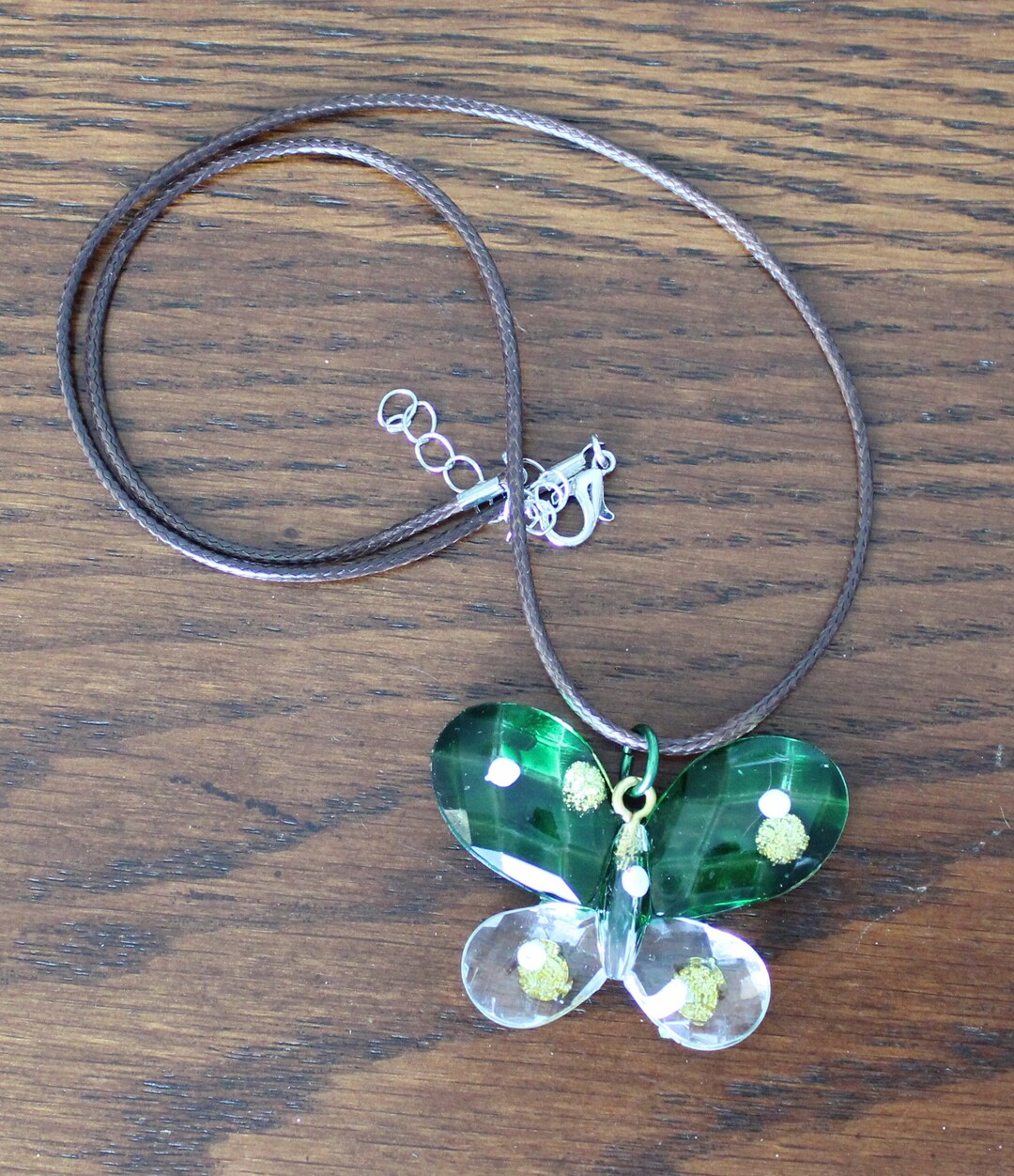 Butterfly Pendant Necklace - Etsy