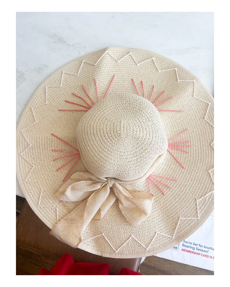 Personalized Floppy Sun Hat - Etsy