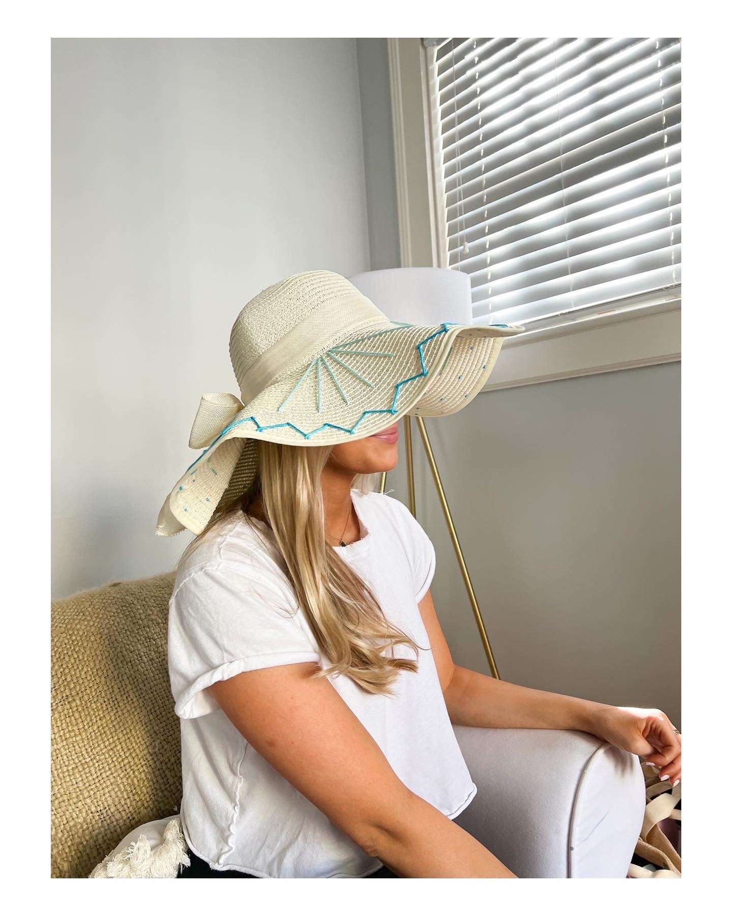 Personalized Floppy Sun Hat - Etsy