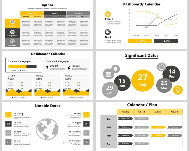 Agenda/calendar, Calendar Powerpoint Template, Agenda Template Ppt ...