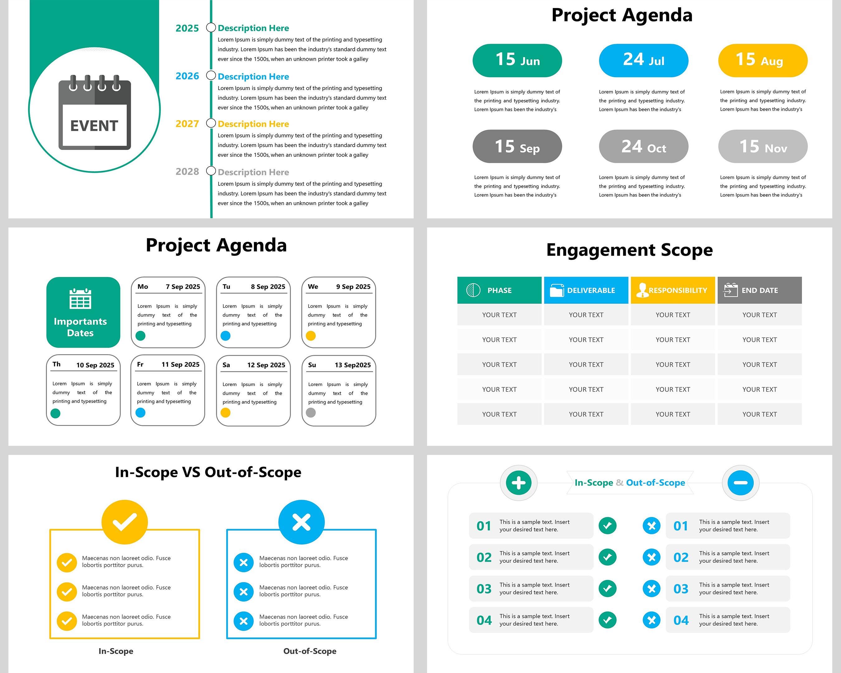 Project Kickoff Presentation Template, Project Kickoff Template ...