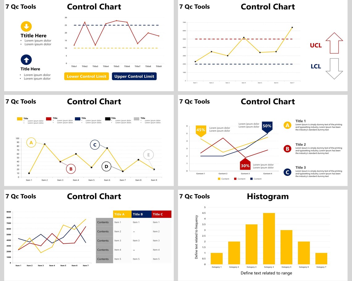 7 Quality Control (QC) Tools, 7 Qc Tools Powerpoint Template, Quality ...