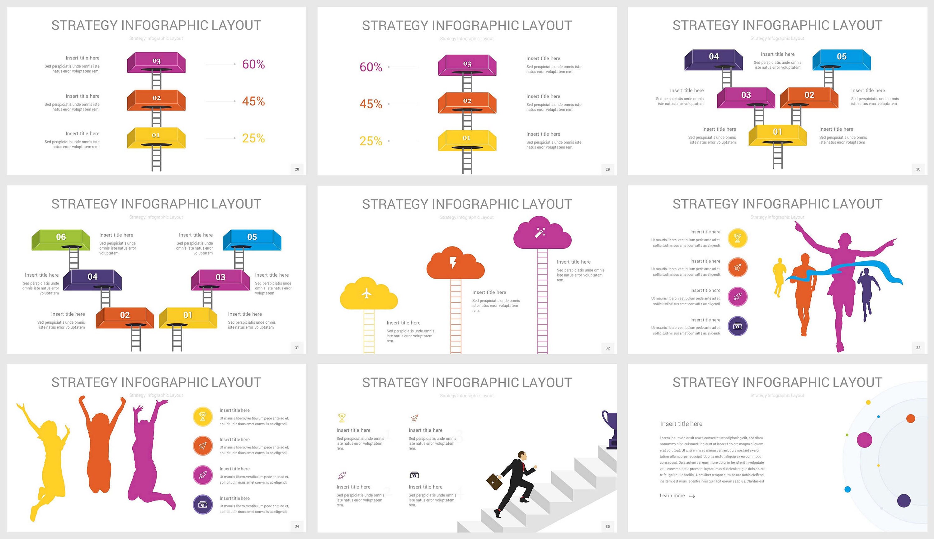Editable Strategy Presentation, Powerpoint Strategy Template ...