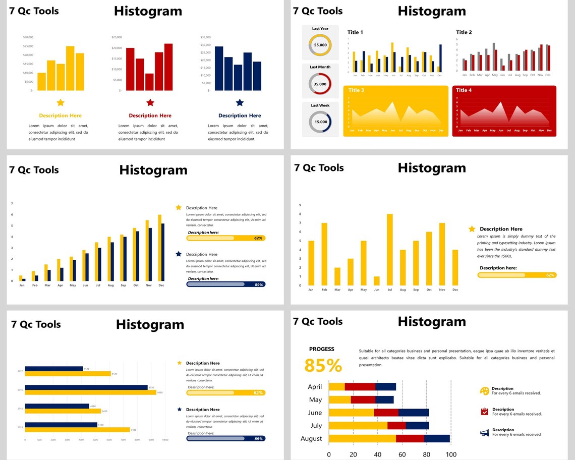 7 Quality Control (QC) Tools, 7 Qc Tools Powerpoint Template, Quality ...