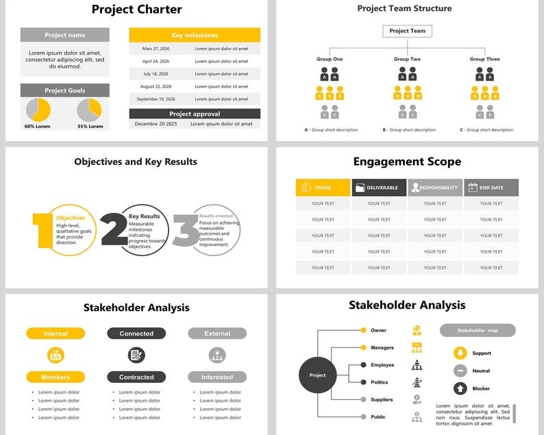 Project Management Powerpoint Template, Project Management Powerpoint ...