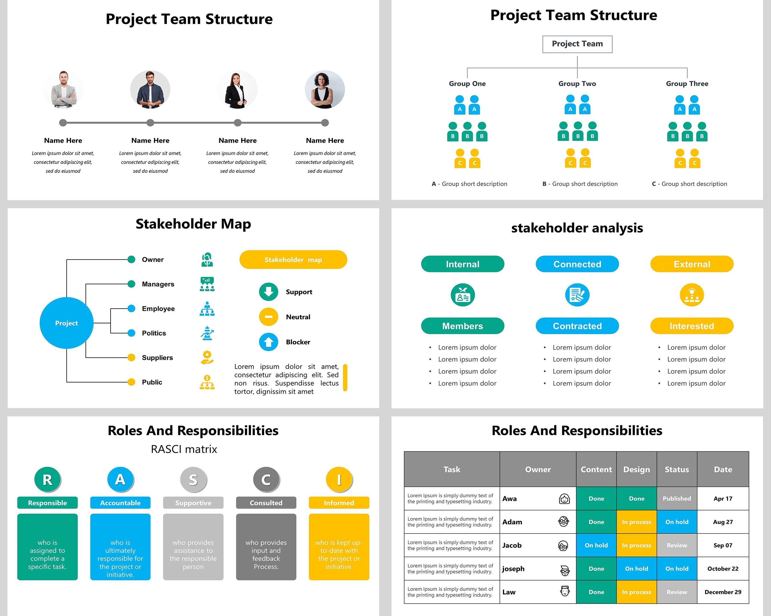 Project Kickoff Presentation Template, Project Kickoff Template ...