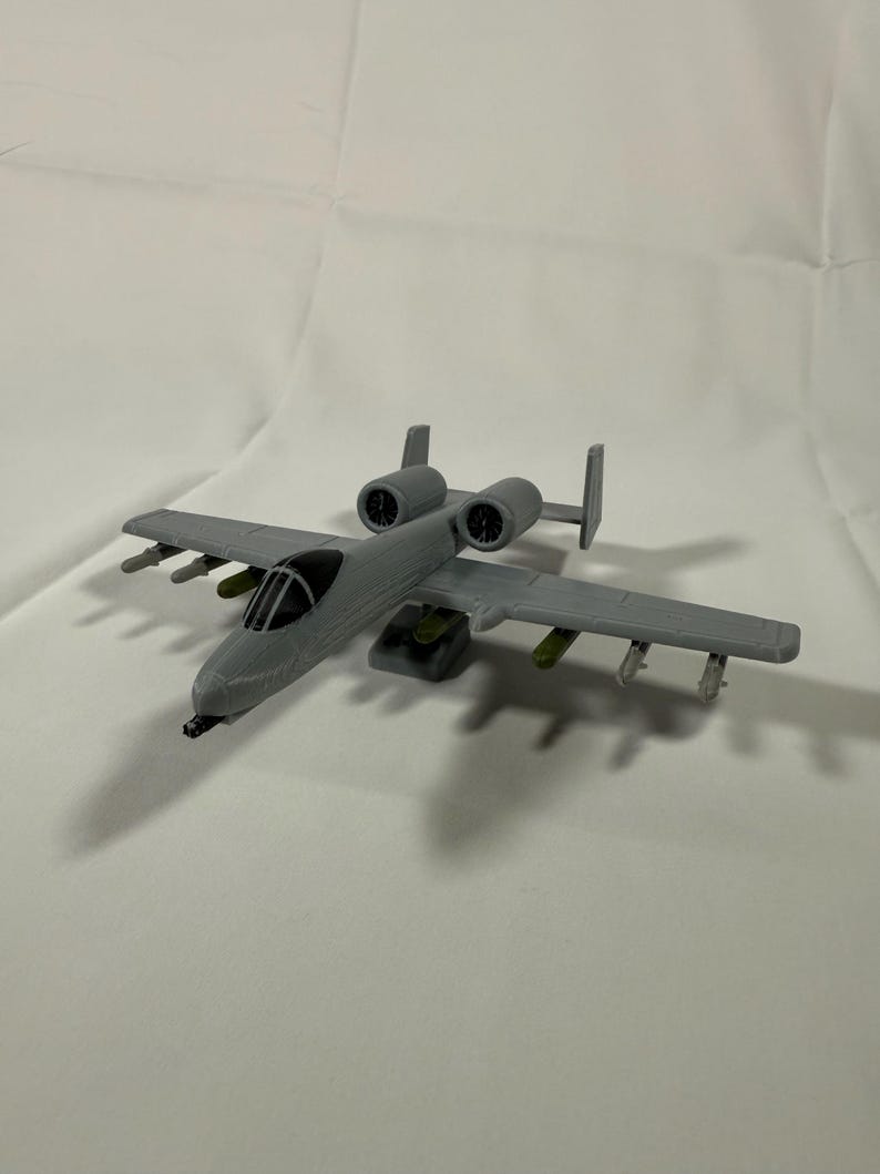 A‑10 Thunderbolt Snap‑together Kit card | No‑glue Airplane Model | STEM ...
