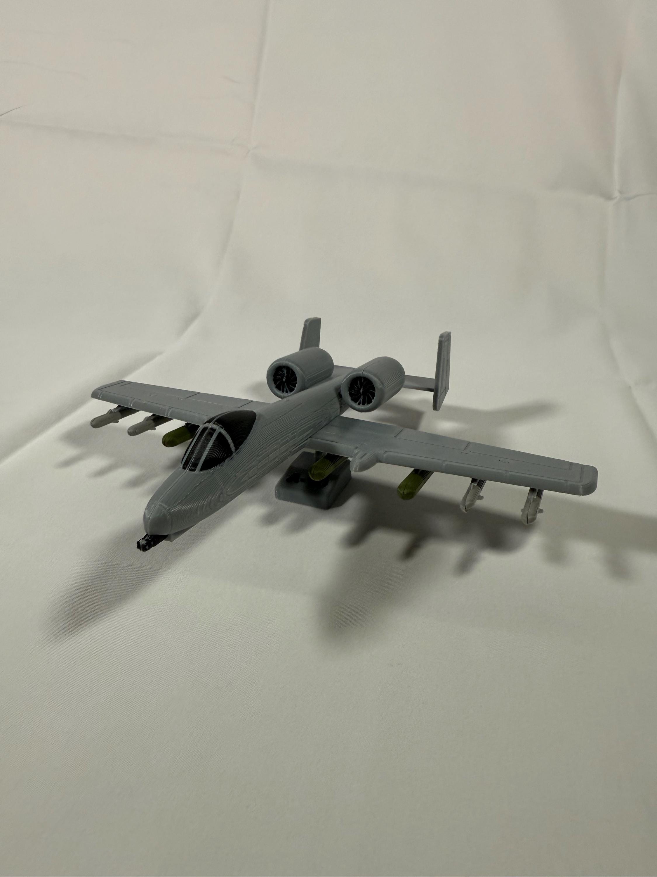 A‑10 Thunderbolt Snap‑together Kit card | No‑glue Airplane Model | STEM ...