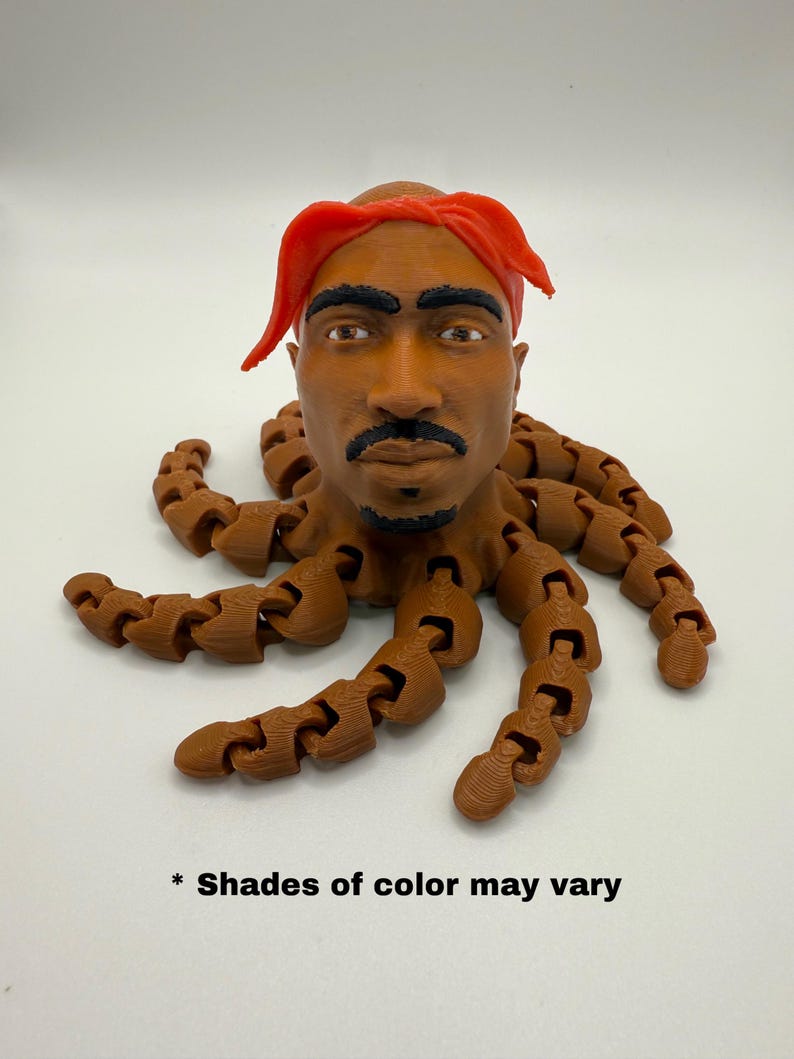Tupactopus - THE ORIGINAL – Desktop Buddy | West‑coast Rap Collectible ...