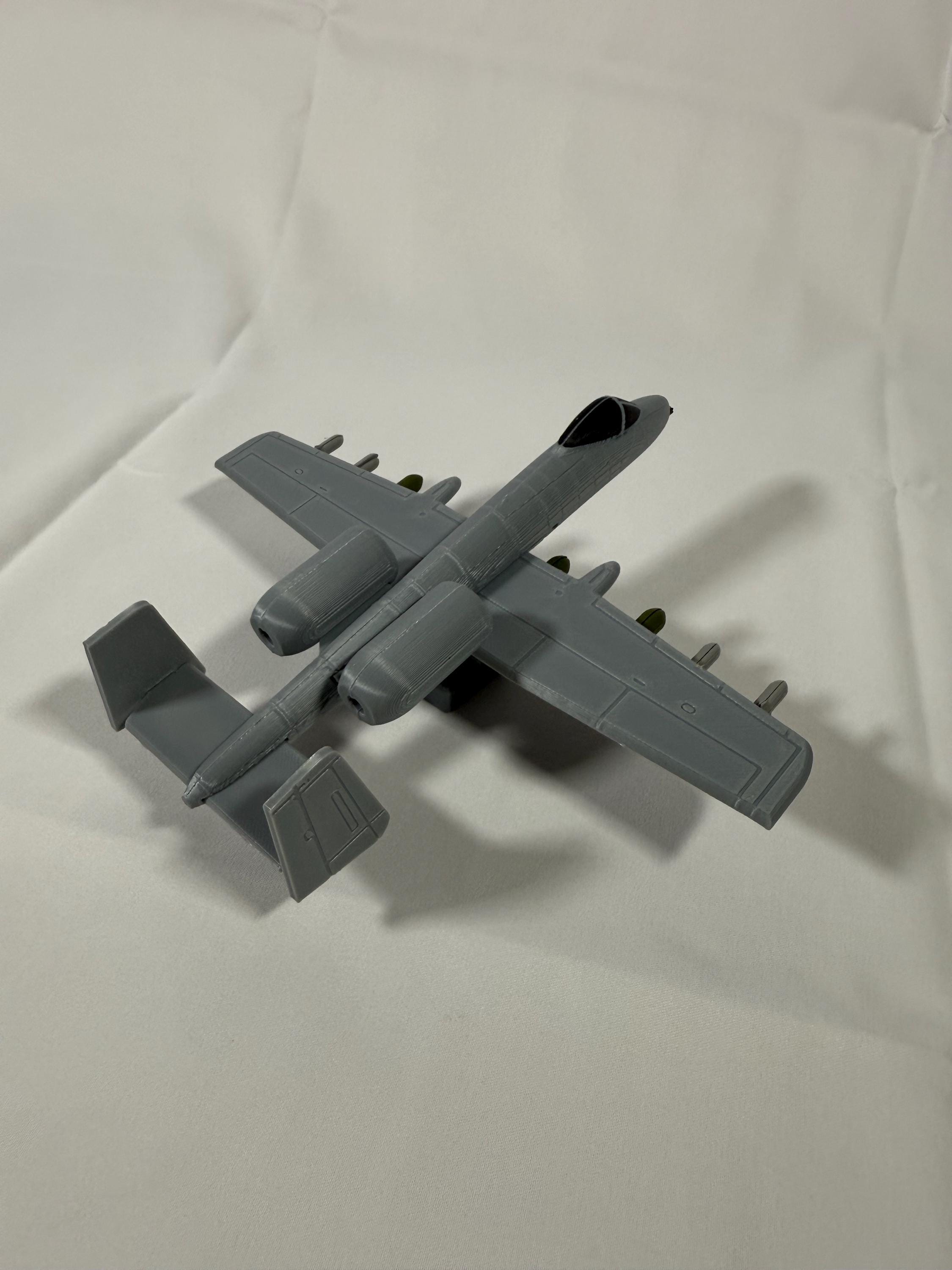 A‑10 Thunderbolt Snap‑together Kit card | No‑glue Airplane Model | STEM ...