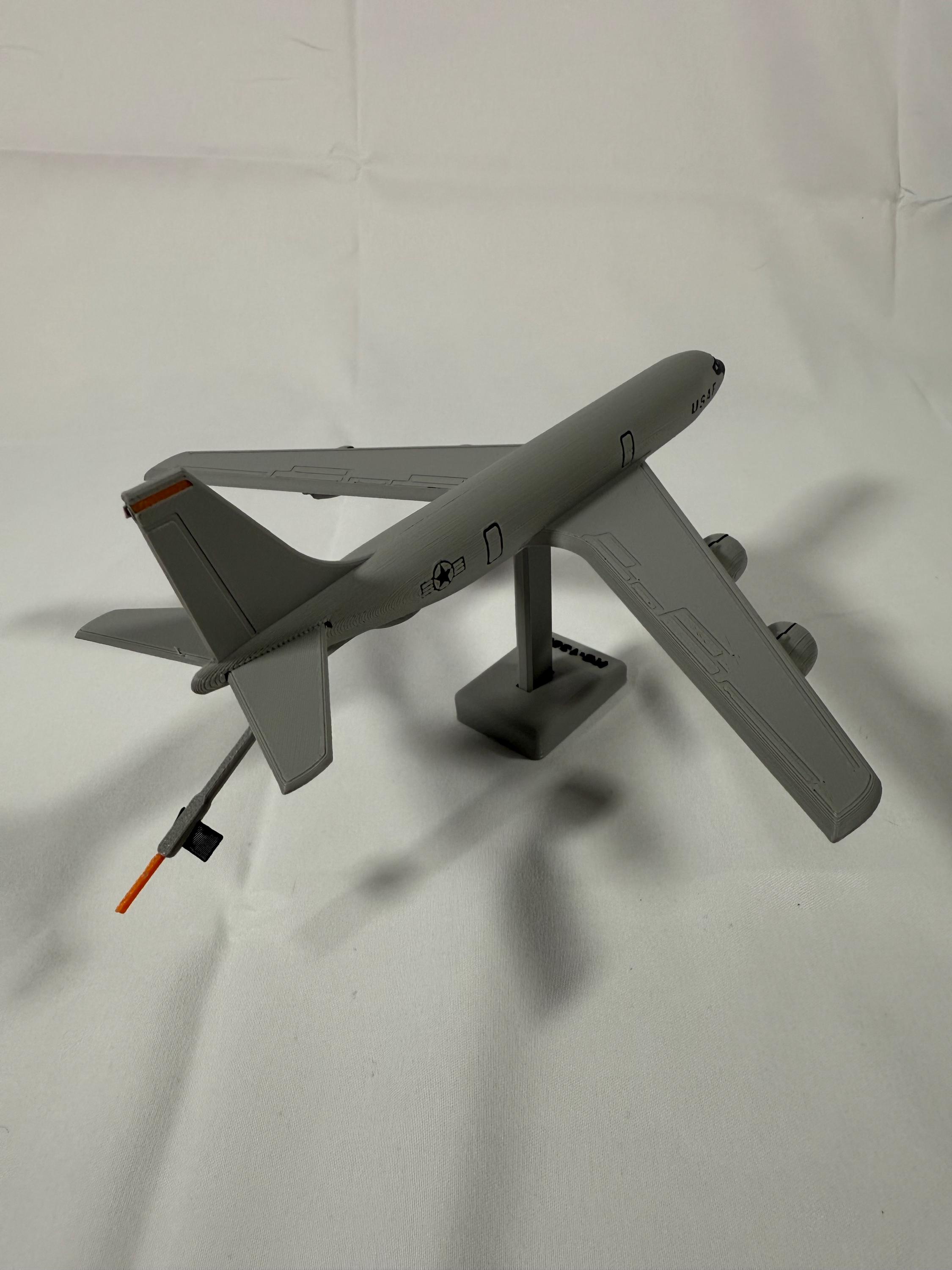 KC‑135R Stratotanker 3d‑printed Kit Card – Snap‑together USAF Tanker ...