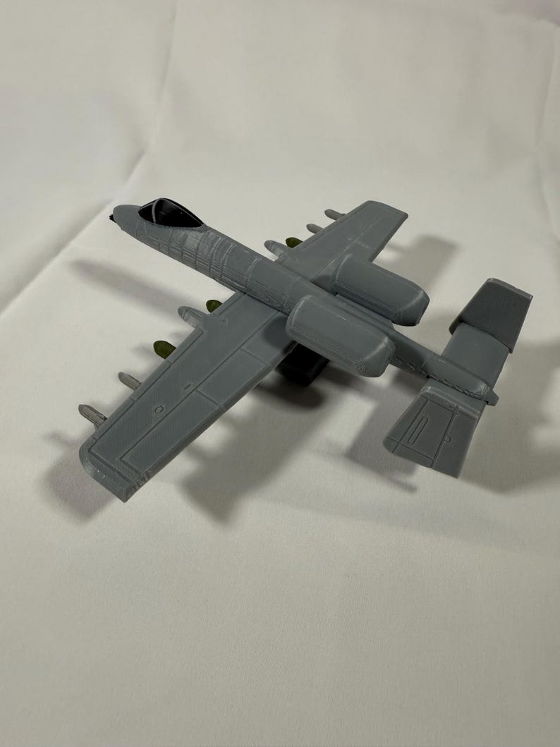 A‑10 Thunderbolt Snap‑together Kit card | No‑glue Airplane Model | STEM ...