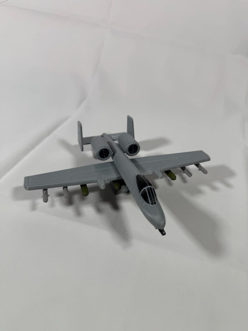 A‑10 Thunderbolt Snap‑together Kit card | No‑glue Airplane Model | STEM ...
