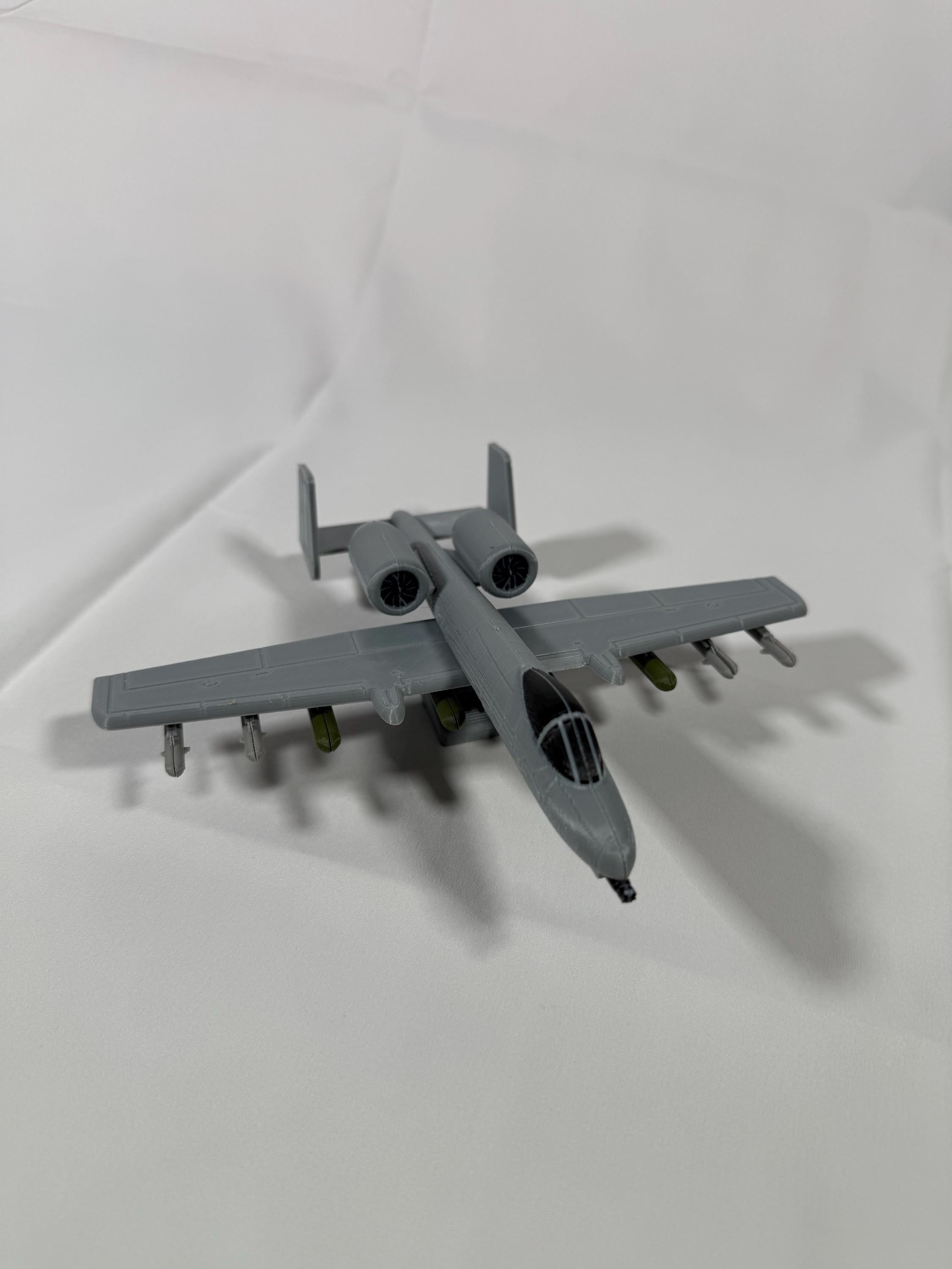 A‑10 Thunderbolt Snap‑together Kit card | No‑glue Airplane Model | STEM ...