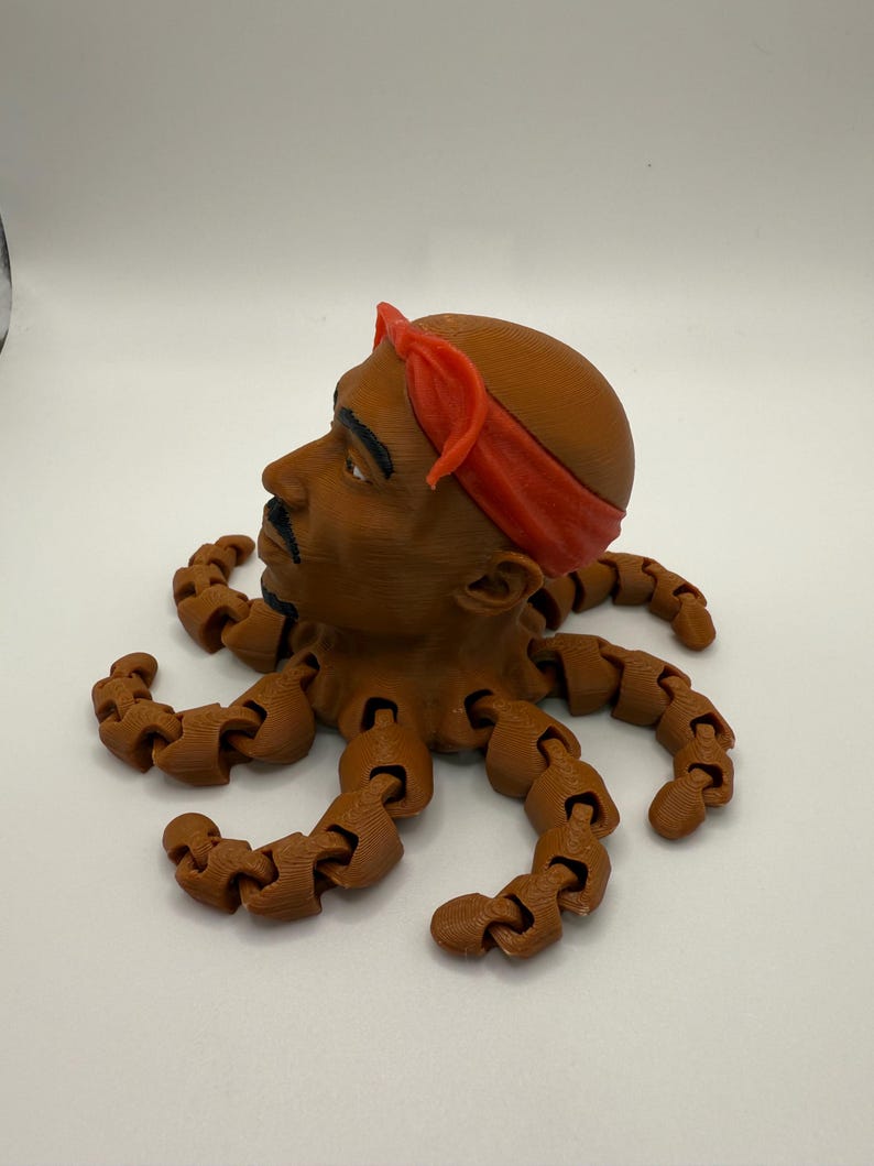 Tupactopus - THE ORIGINAL – Desktop Buddy | West‑coast Rap Collectible ...